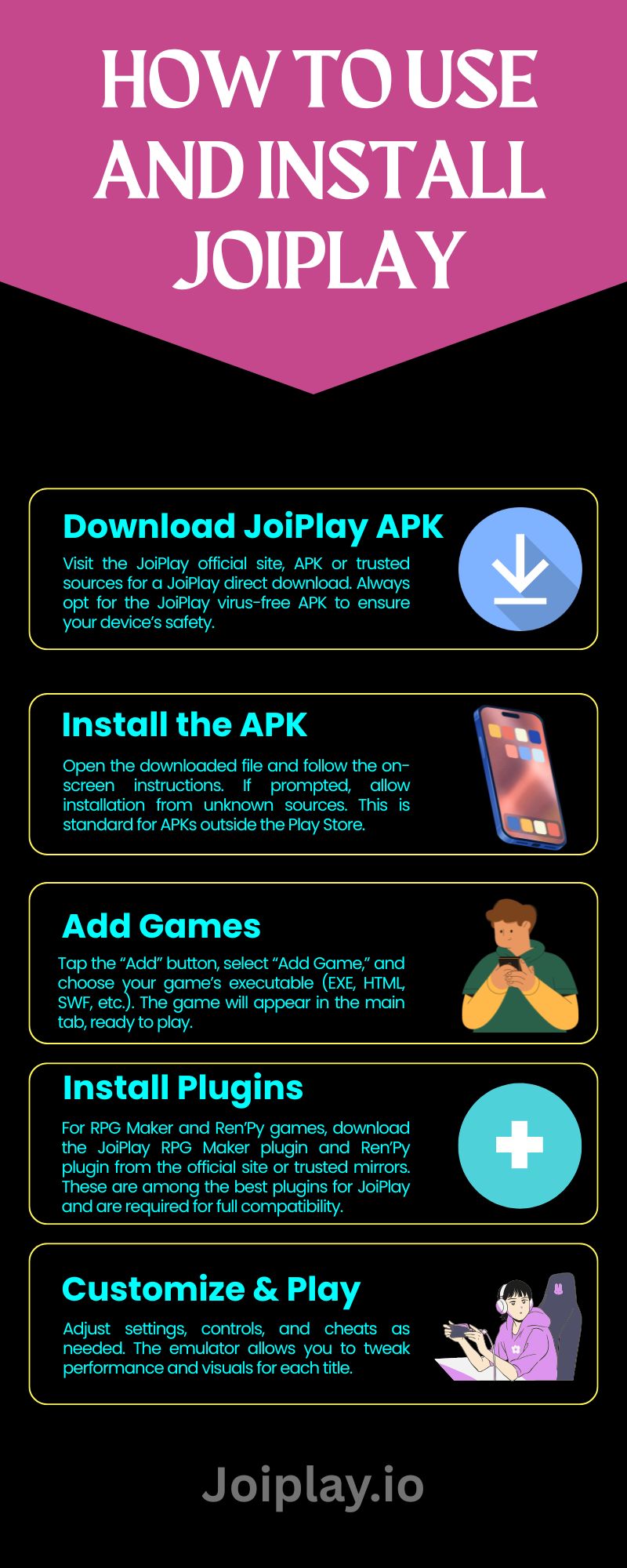 Download JoiPlay APK – Safe Android Emulator for Ren’Py